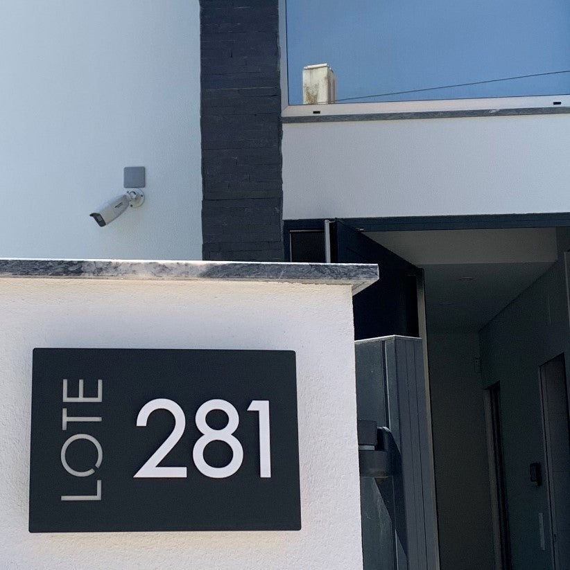 Bespoke house signs - How big do I need? – Kreativ Design Ltd