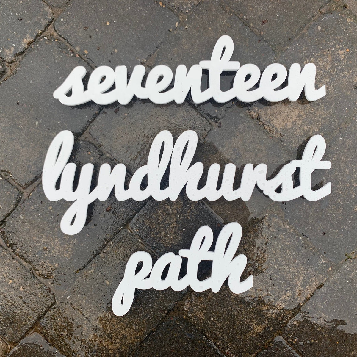 UNIQUE HOUSE NAME AND NUMBER SIGNS | MODERN HOUSE NAMES | SCRIPT HOUSE ...